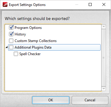 PDF-XChange Co Ltd :: Knowledge Base :: How do I export settings from PDF-XChange Viewer and PDF ...